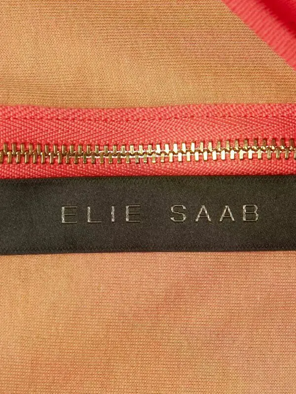 Elie Saab Pleated Mini Dress
