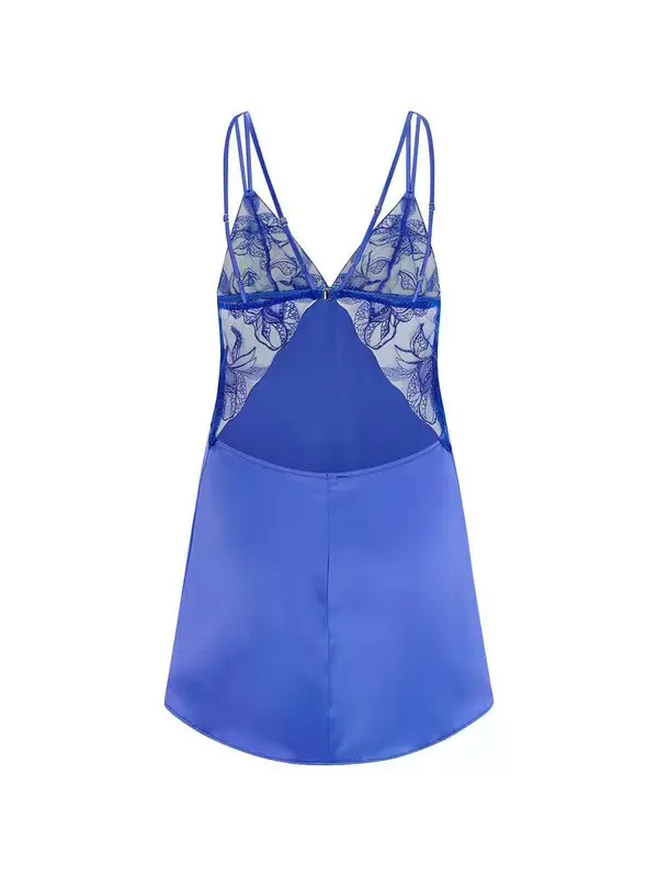 FLEUR OF ENGLAND Iris Silk Babydoll Night Slip