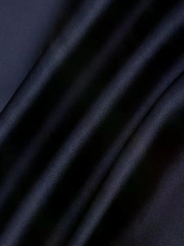 Shanghai Tang Silk Blouse With Tie Belt