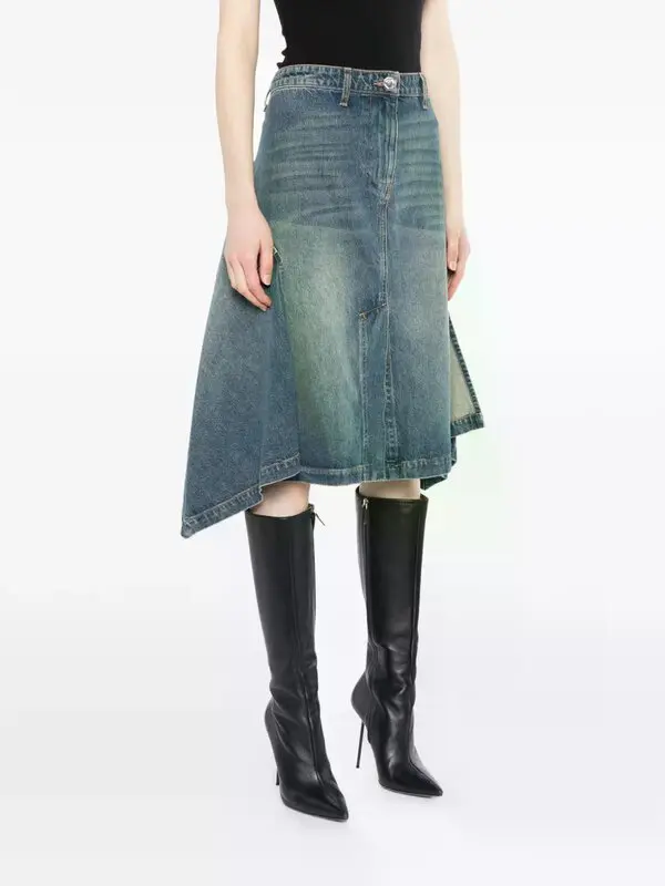 Brandon Maxwell The Frankie Denim Skirt