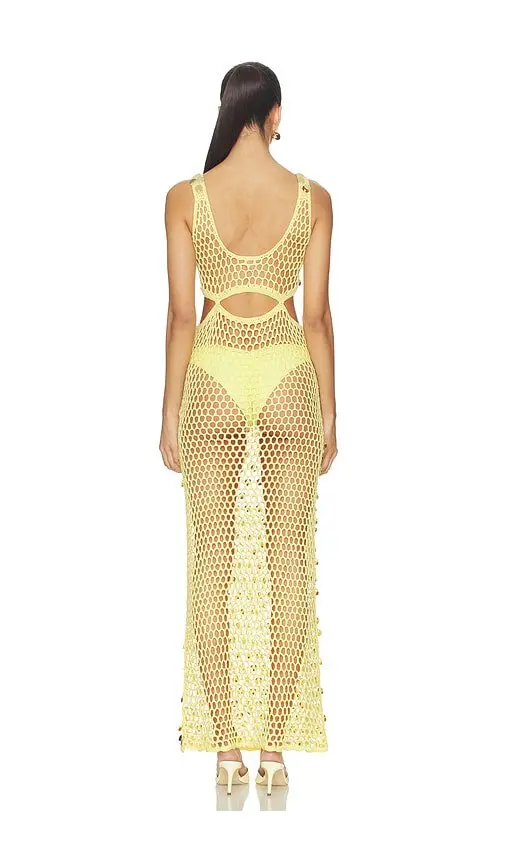 Superdown Elena Maxi Dress - Lemon