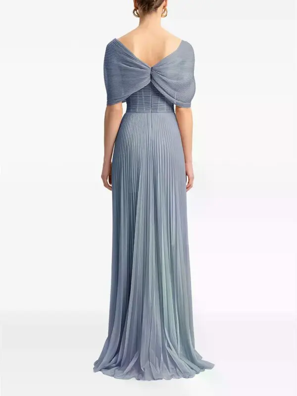 GEMY MAALOUF Draped Panel Gown