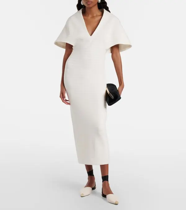 Jacquemus Knitted Midi Dress
