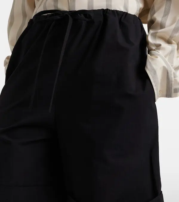 THE ROW Emiliano Cotton Shorts