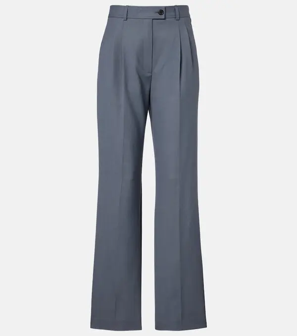 THE ROW Ragnar Virgin Wool Wide-leg Trousers