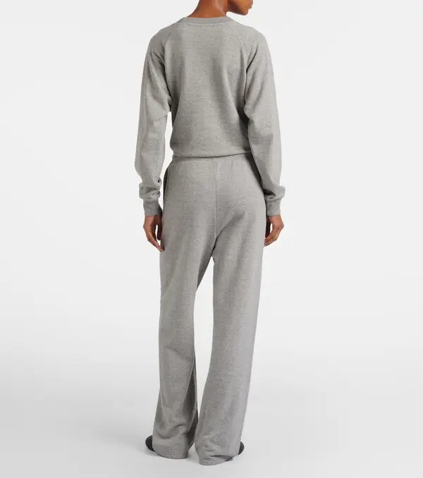 THE ROW Kohana Cotton And Cashmere Sweatpants