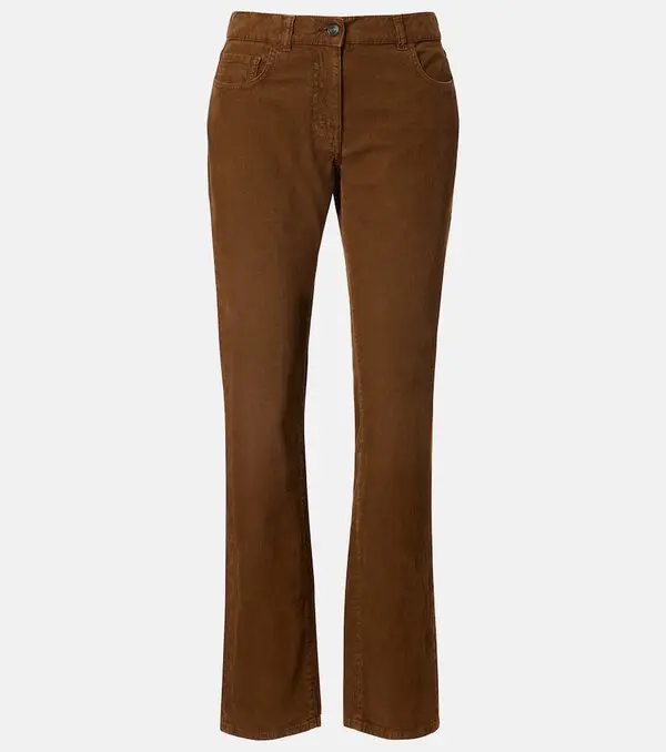 THE ROW Bodhi Cotton Corduroy Pants