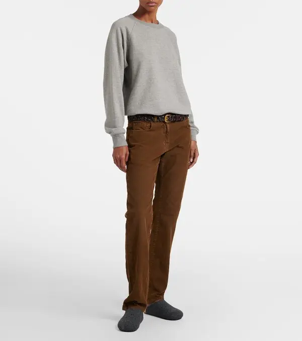 THE ROW Bodhi Cotton Corduroy Pants