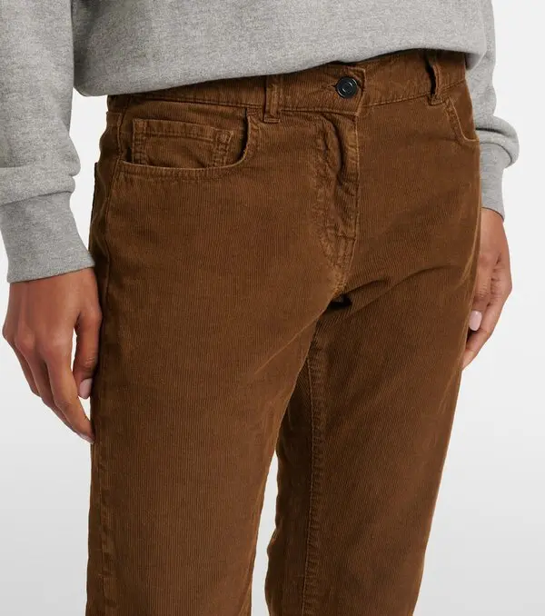 THE ROW Bodhi Cotton Corduroy Pants