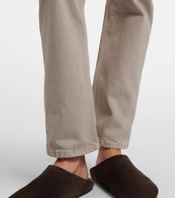 THE ROW Riaca Slim-fit Jeans In Smoke