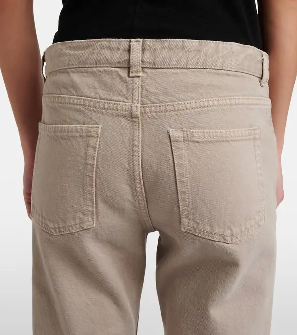 THE ROW Riaca Slim-fit Jeans In Smoke