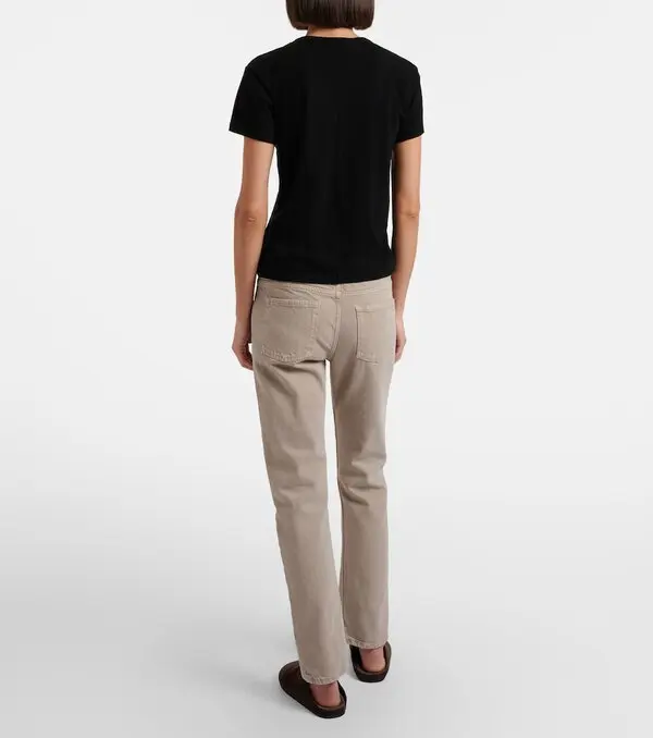 THE ROW Riaca Slim-fit Jeans In Smoke