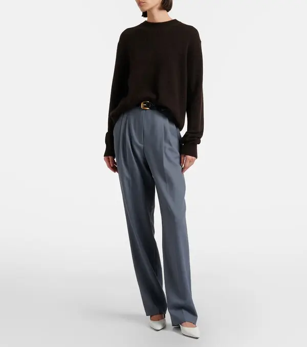 THE ROW Noval Cashmere Crewneck Sweater