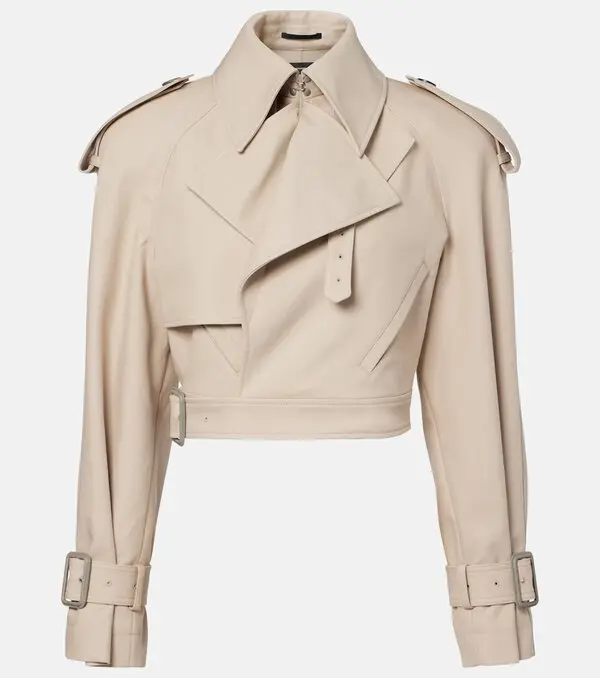 Wardrobe.NYC Cotton Trench Coat