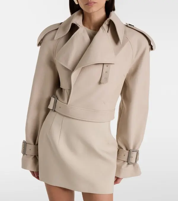 Wardrobe.NYC Cotton Trench Coat