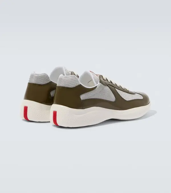Prada America's Cup Sneakers - Green