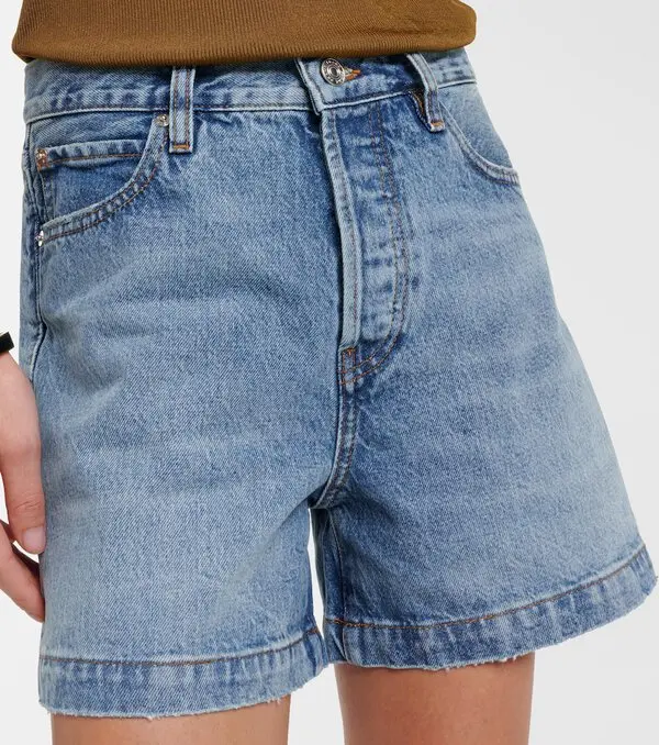 FRAME Everyday Denim Shorts - Blue