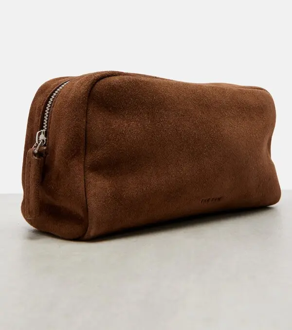 THE ROW Astra Small Pouch - Brown