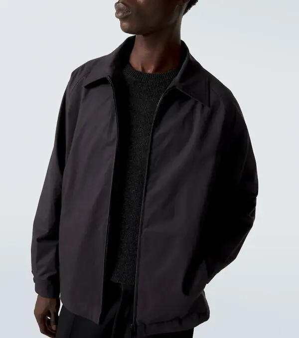 THE ROW Primo Cotton-blend Gabardine Jacket