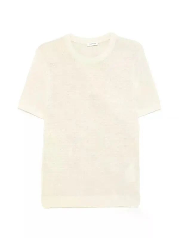 Sandro Fine Knit T-shirt