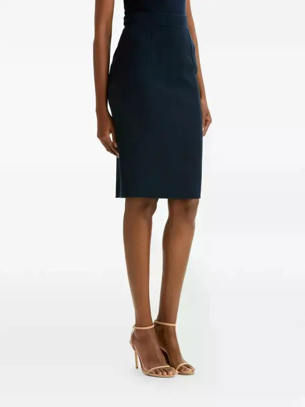 Oscar De La Renta Wool-blend Pencil Skirt