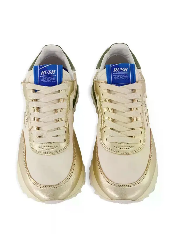 GHOUD VENICE Rush Panelled Lace-up Sneakers - Neutrals