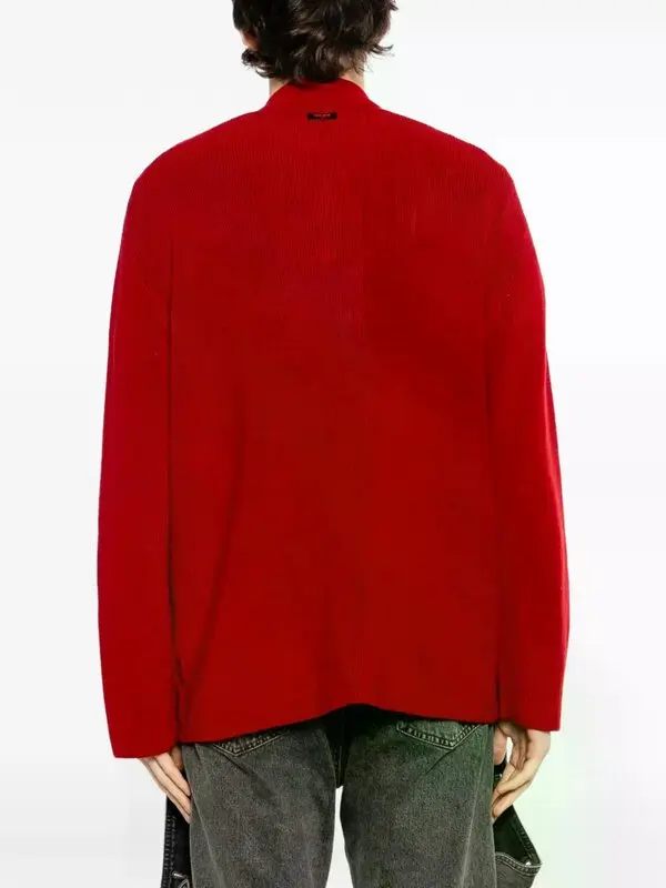 TEAM WANG DESIGN Mandarin-collar Cardigan