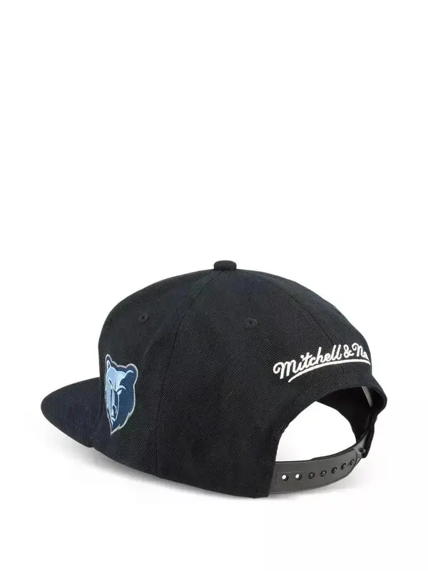 Mitchell & Ness Nba Memphis Grizzlies Team Script Snapback Cap - Black