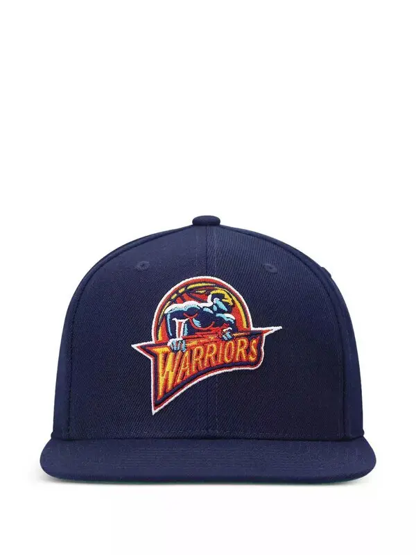 Mitchell & Ness Golden State Warriors Nba Hardwood Classics Team Ground 2.0 Baseball Cap - Blue