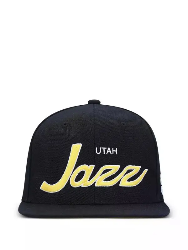 Mitchell & Ness Utah Jazz Team Script Cap - Black