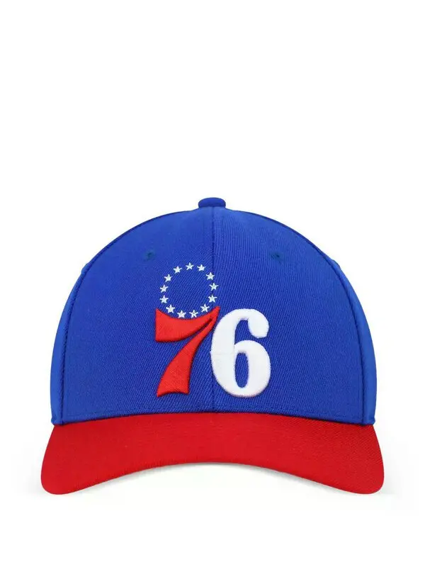 Mitchell & Ness Philadelphia 76ers Baseball Cap - Blue