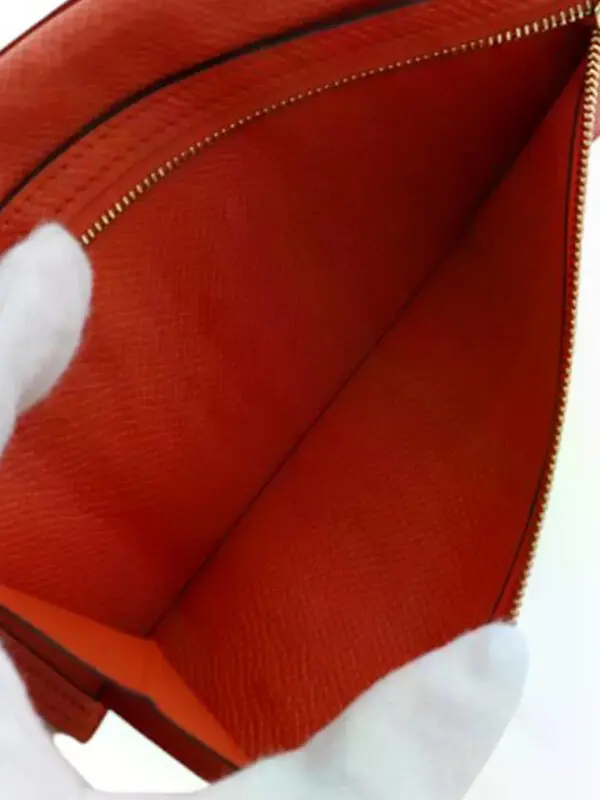 Hermès 2015 Epsom Bearn Soufflet Wallet Long Wallets
