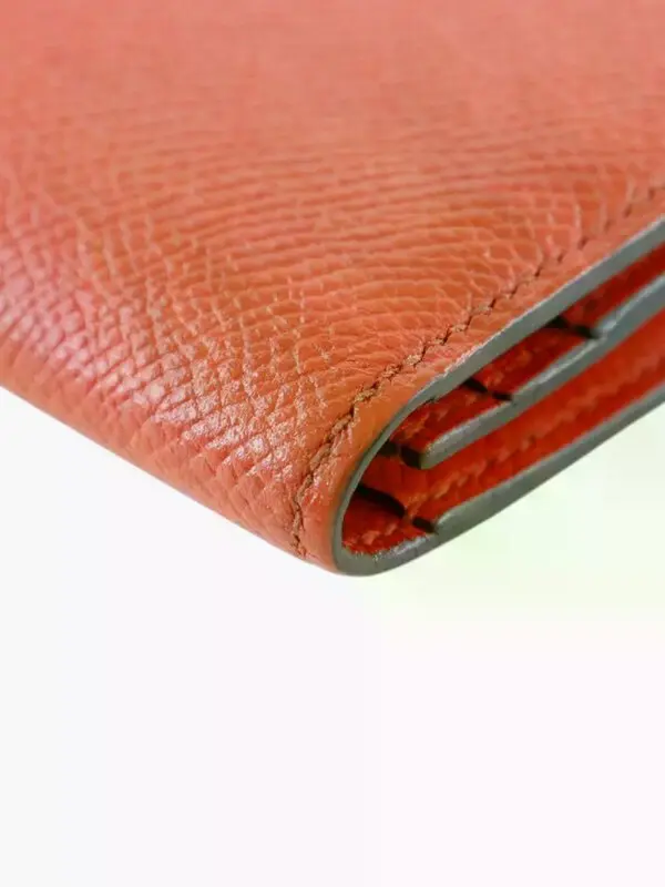 Hermès 2015 Epsom Bearn Soufflet Wallet Long Wallets