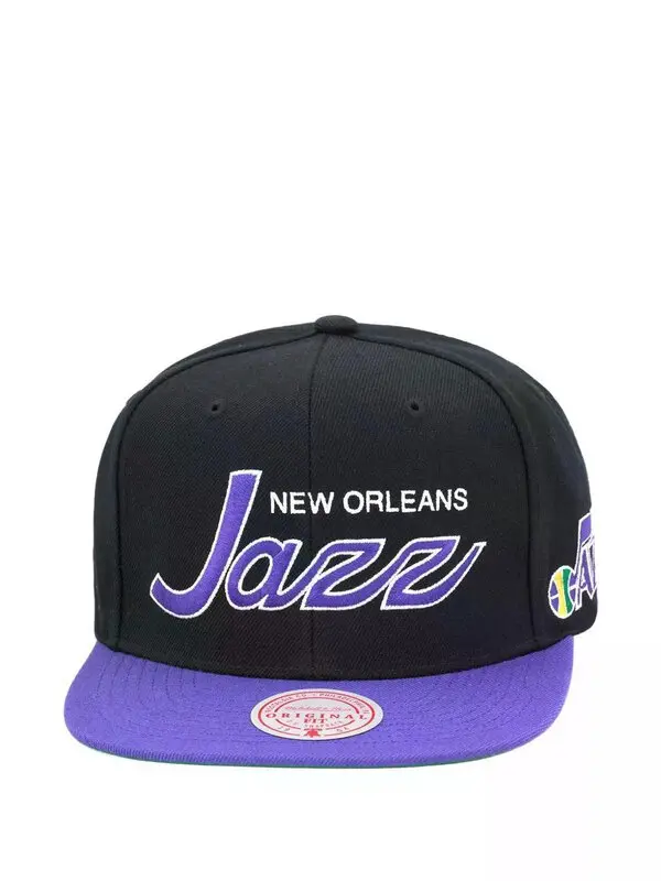 Mitchell & Ness Team Script 2.0 Snapback Cap - Black