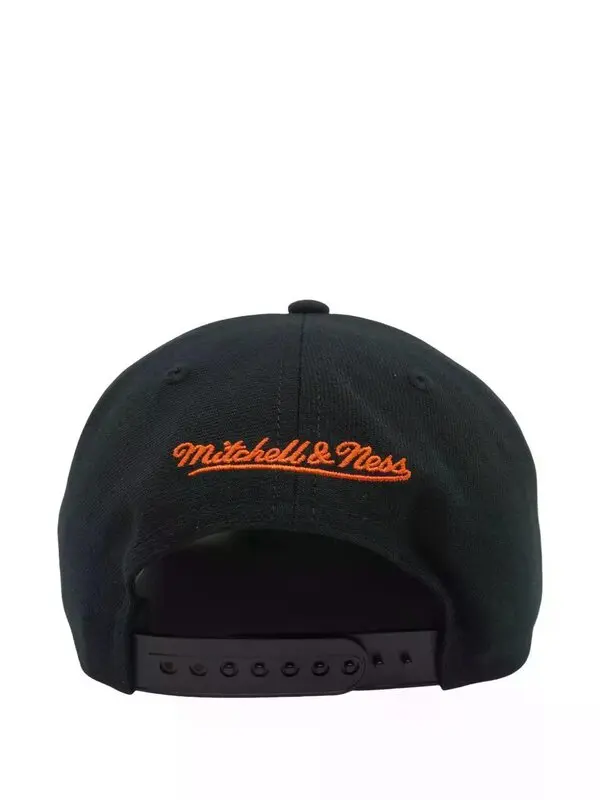 Mitchell & Ness Embroidered Script Baseball Cap - Black