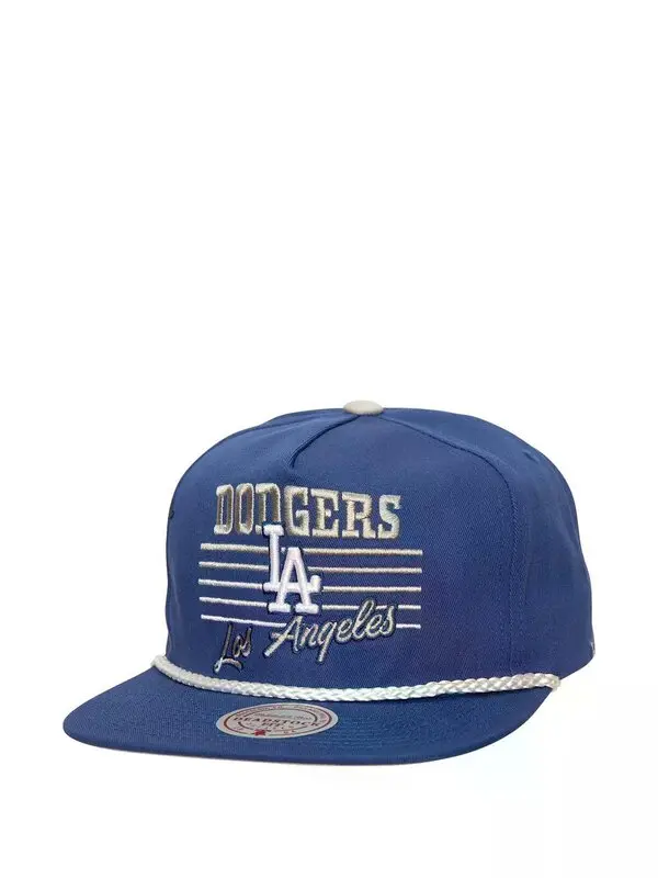 Mitchell & Ness Radiant Lines Deadstock Snapback Cap - Blue
