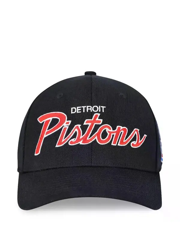 Mitchell & Ness Detroit Pistons Baseball Cap - Black