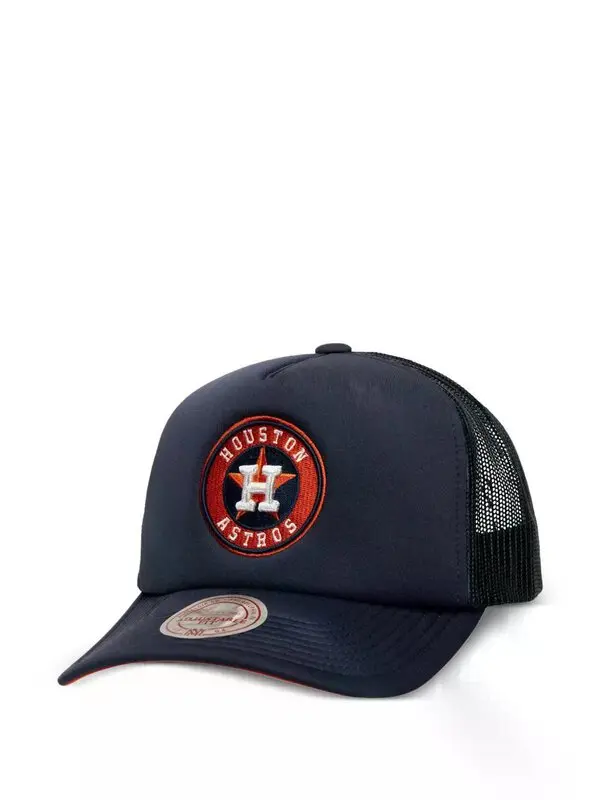 Mitchell & Ness Houston Astros Evergreen Trucker Cap - Blue