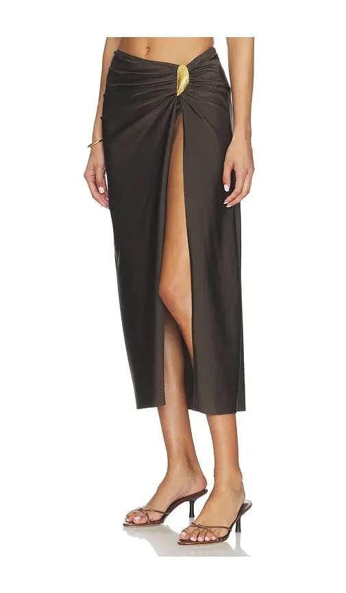 Simkhai Eiana Shell Midi Skirt