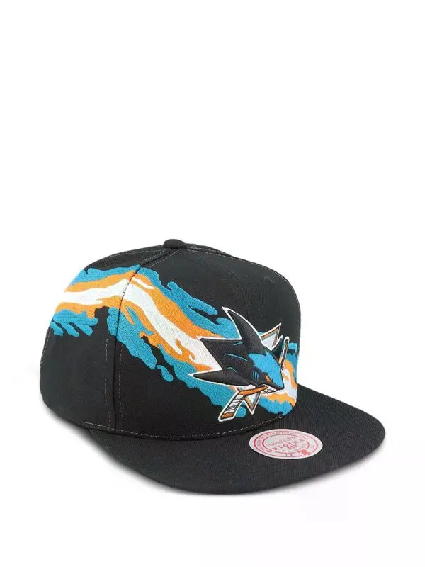 Mitchell & Ness Nhl Logo-detail Baseball Cap - Black