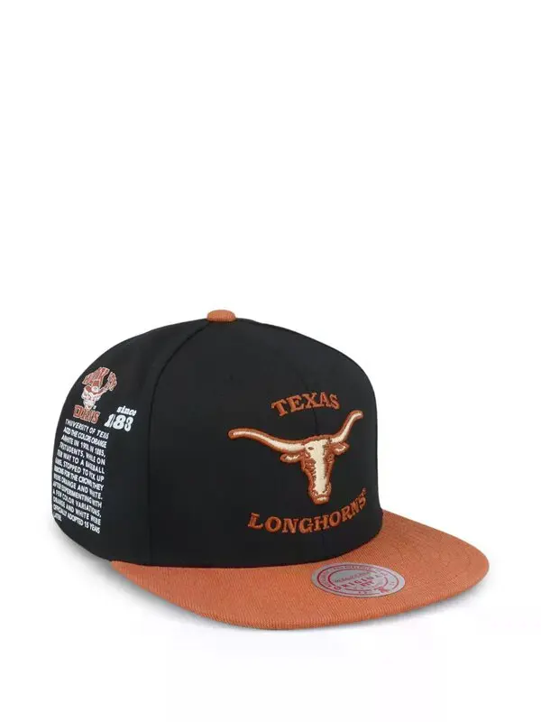 Mitchell & Ness Texas Longhorns Ncaa Team Origins Snapback Cap - Black