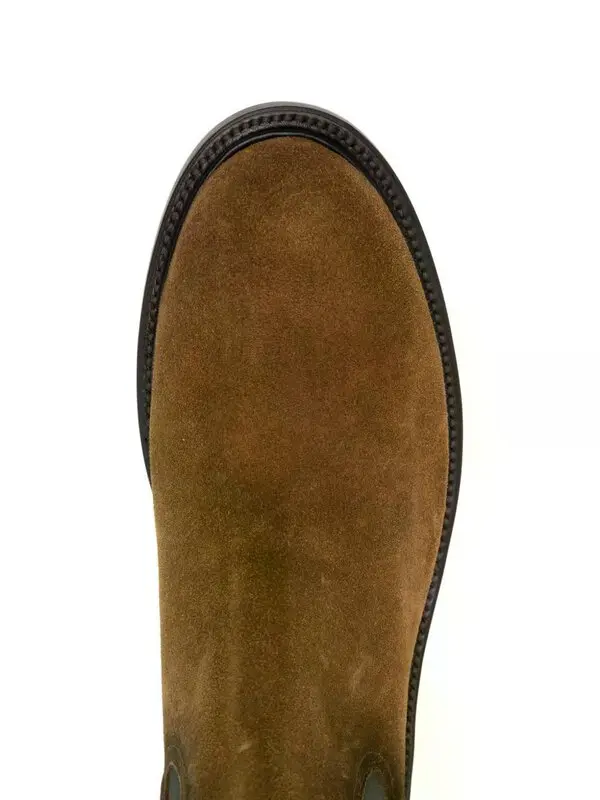 FABI Elasticised Leather Boots