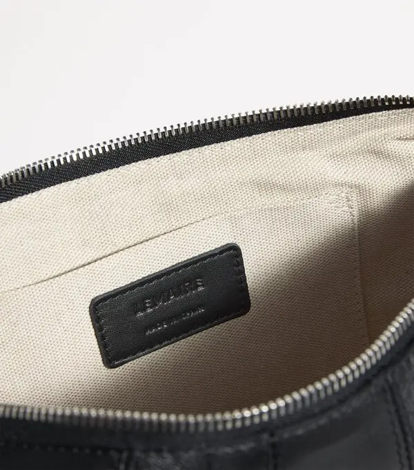 LEMAIRE Small Croissant Bag - Black