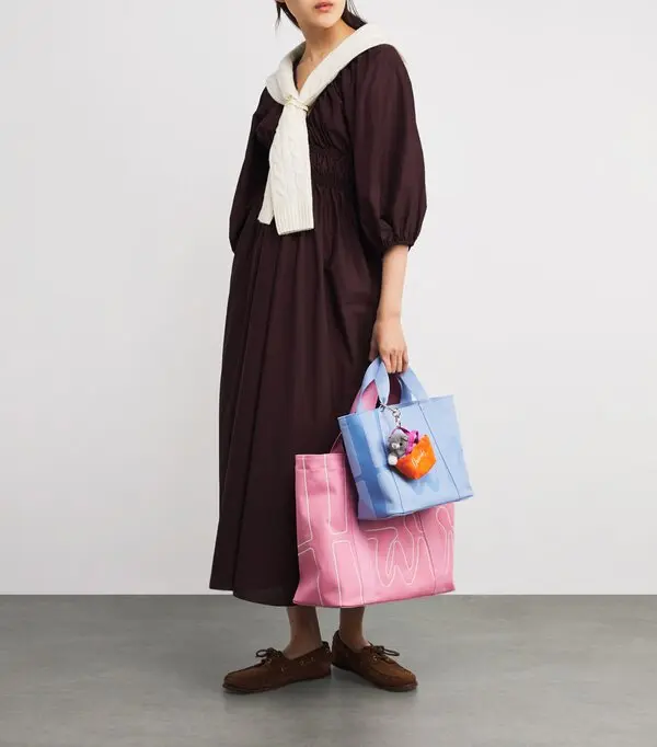 Harrods Medium Cotton Tote Bag