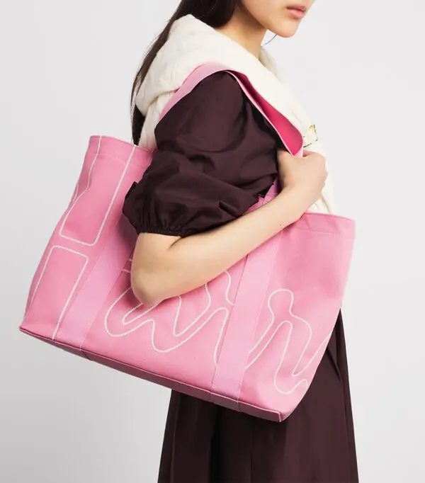 Harrods Medium Cotton Tote Bag