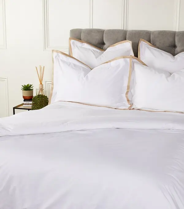 CELSO DE LEMOS Hella Oxford Pillowcase - Nude