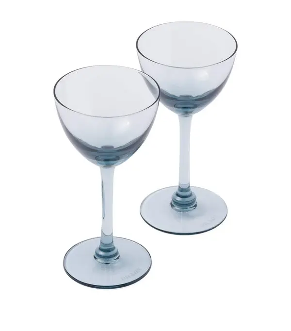 Prada Set Of 2 New York Cocktail Glasses - Neutral