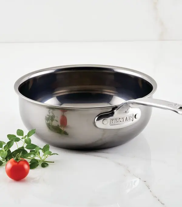 HESTAN Stainless Steel Nanobond Saucepan With Lid