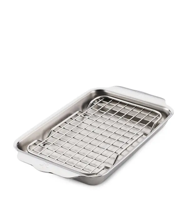HESTAN Stainless Steel Baking Pan With Cooling Rack