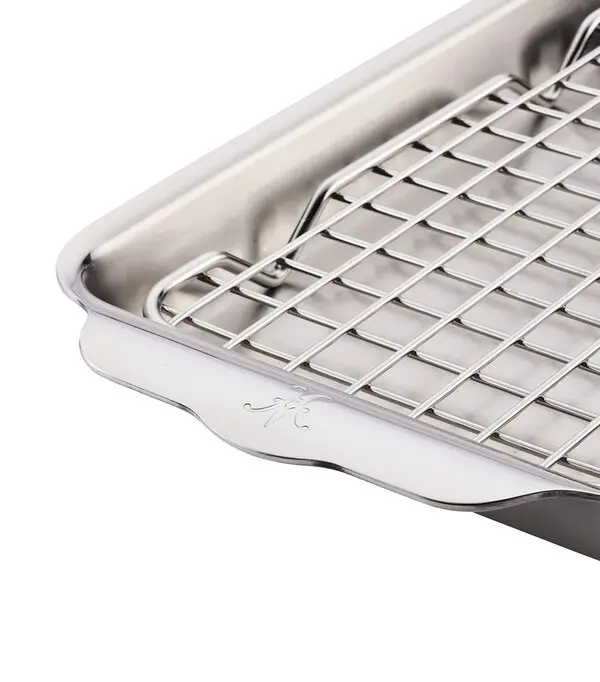 HESTAN Stainless Steel Baking Pan With Cooling Rack